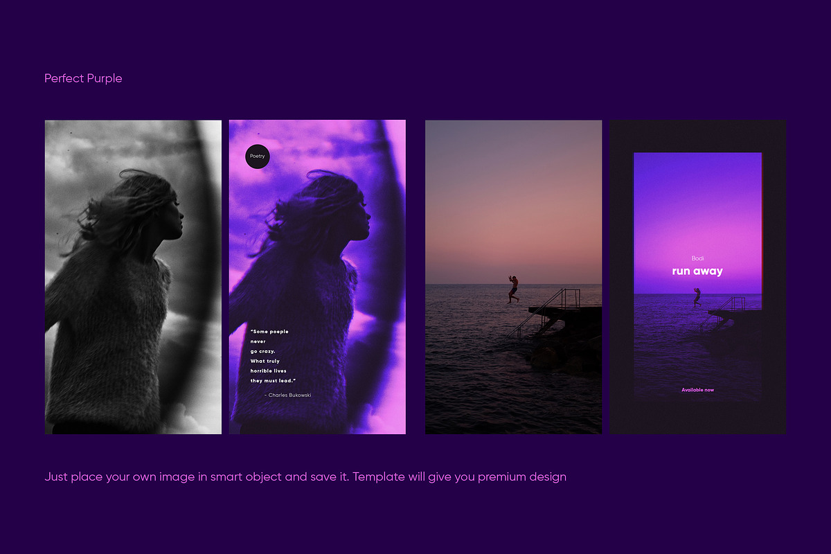 Perfect Purple Social Media Kit, a Social Media Template by September 5th