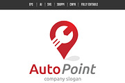 Auto Point, a Branding & Logo Template by Vectorwins Premium Shop