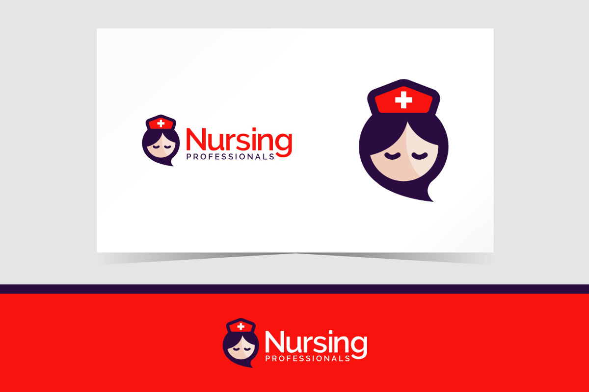 Nursing Logo Template, a Branding & Logo Template by emotions76