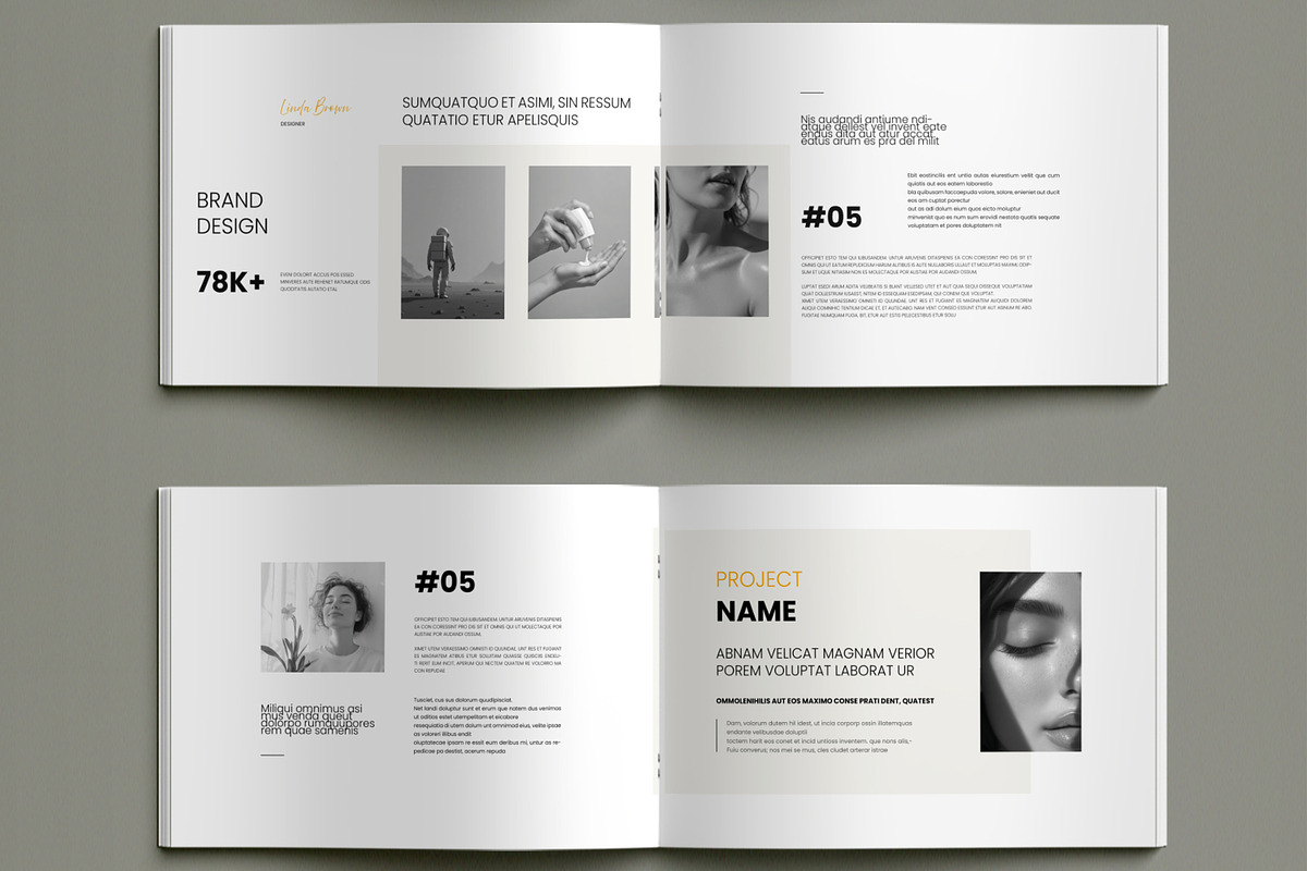 Minimalist Portfolio Magazine