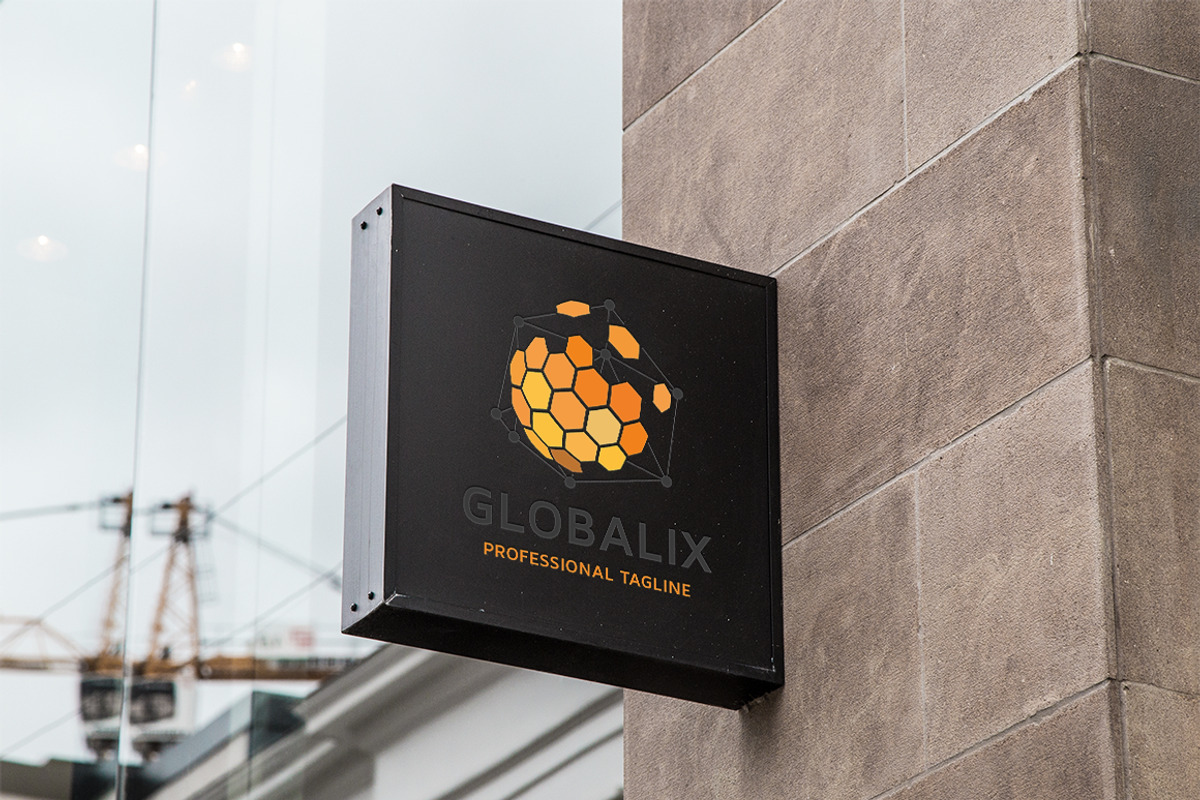 Globalix Logo, a Branding & Logo Template by Design_Planet