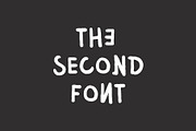 The Second Font, a Script Font by Sven Pels