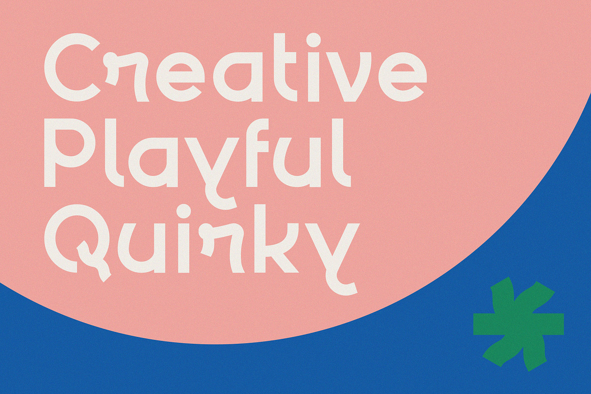 Monro - Quirky Display Typeface, a Sans Serif Font by HipFonts