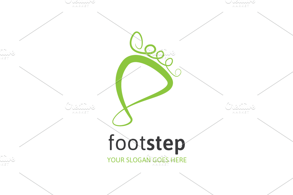Foot Step Logo, a Branding & Logo Template by MLJ studios