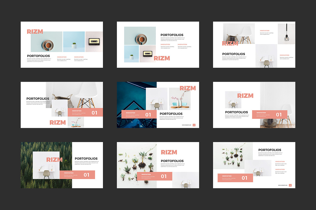 Rizm Powerpoint Presentation, a Presentation Template by Azruca