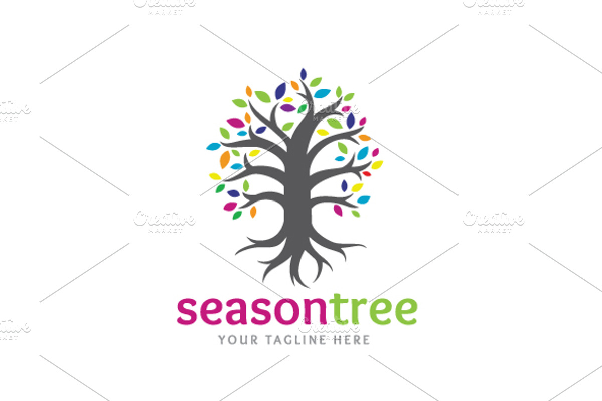 Season Tree, a Branding & Logo Template by Vectorwins Premium Shop