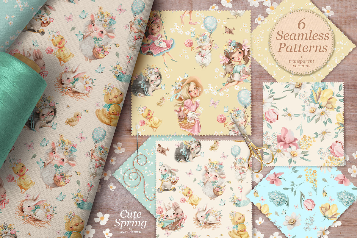 Cute Spring - Spring Themed Clipart