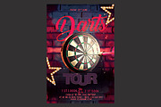 Darts Flyer, a Flyer Template by ionescu_stefania