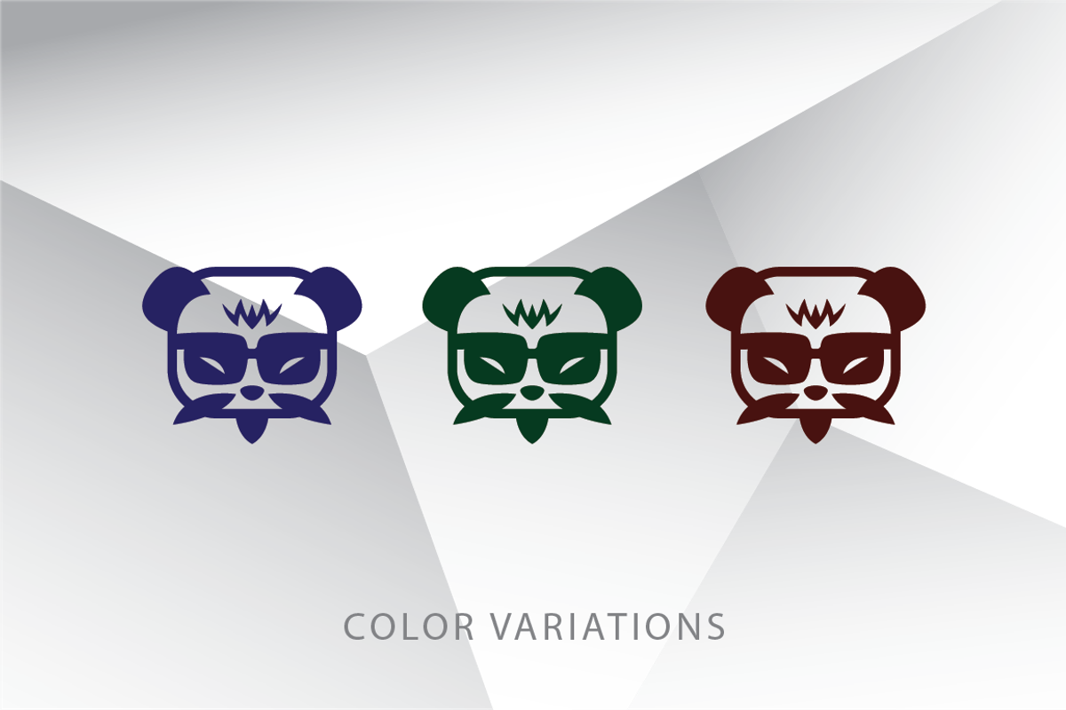 Old And Cool Master Panda Logo, a Branding & Logo Template by Heavtryq ...