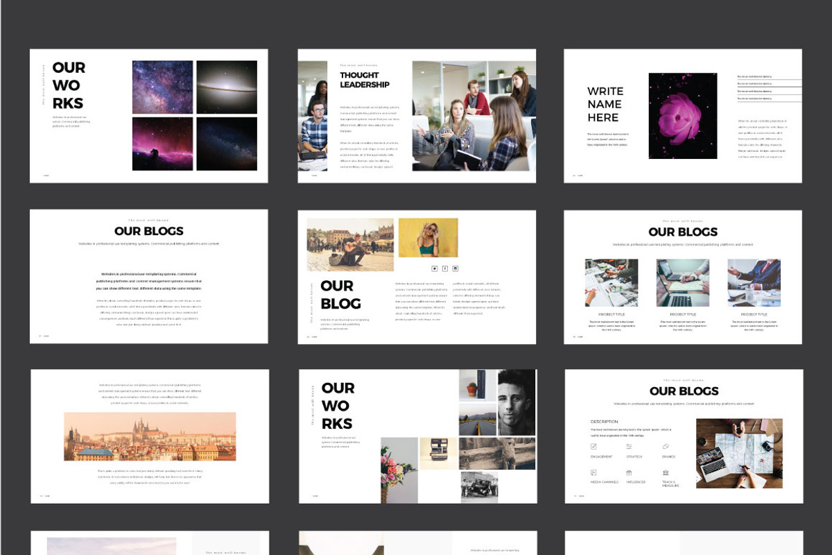 Simple Slide PowerPoint, a Presentation Template by Rystudio