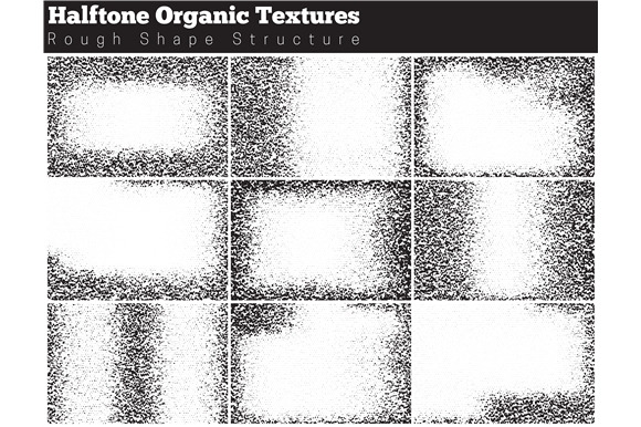 Set of halftone overlay textures2, a Pattern Graphic by Sunshine Art Shop