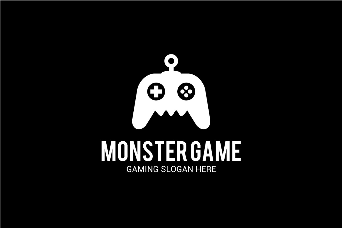 monster game, a Branding & Logo Template by shazi | Creative Market