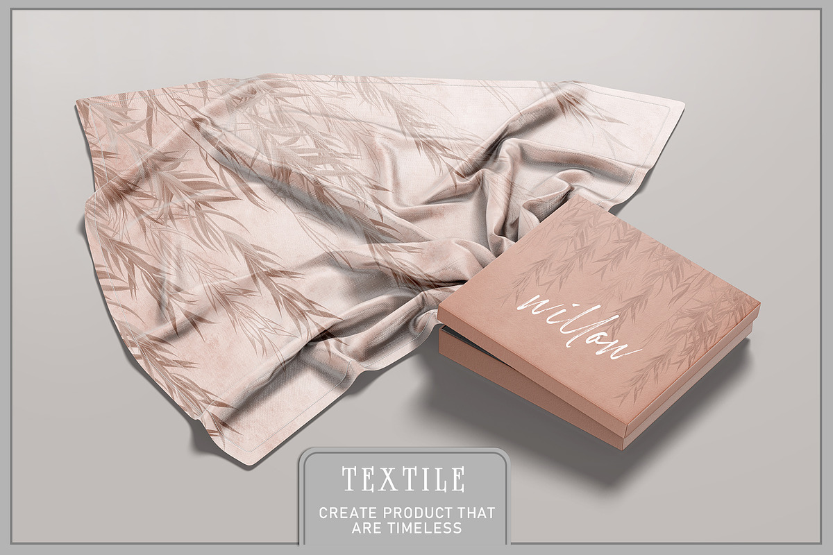 Fresco collection "Willow rain"