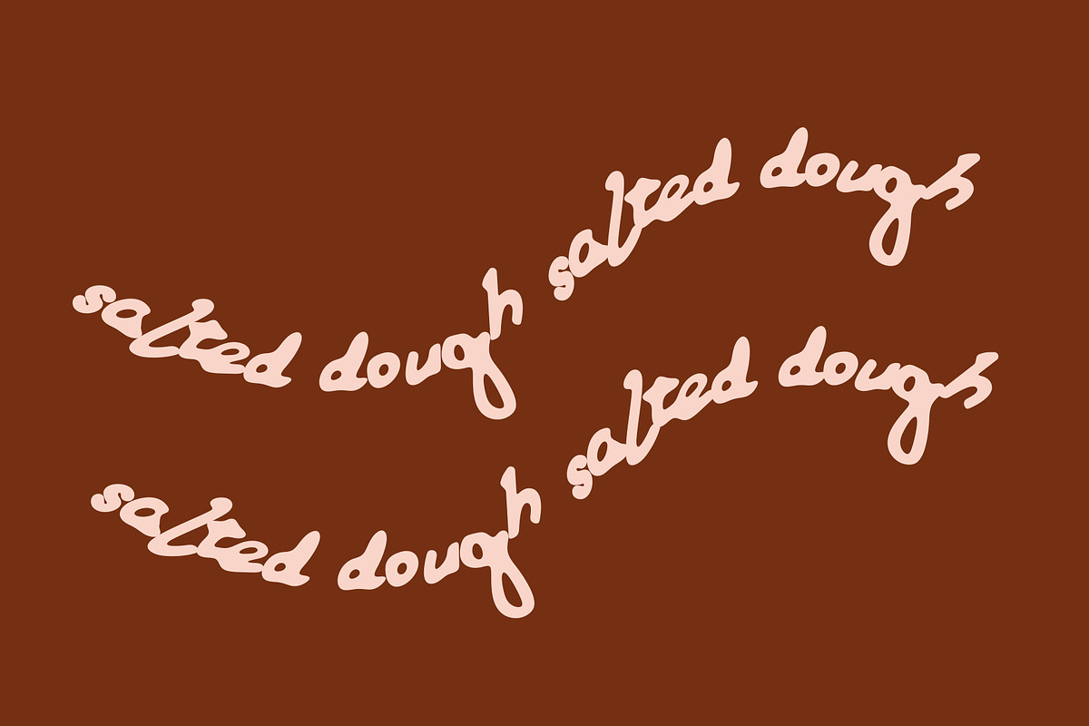Salted Dough Font: Fun and Creative, a Handwritten Font by Emma Make