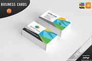 3D Geometric Polygonal Business Card | Business Card Templates ...