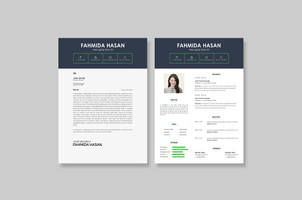 Alina Resume Template, a Resume Template by Smashing_Studio