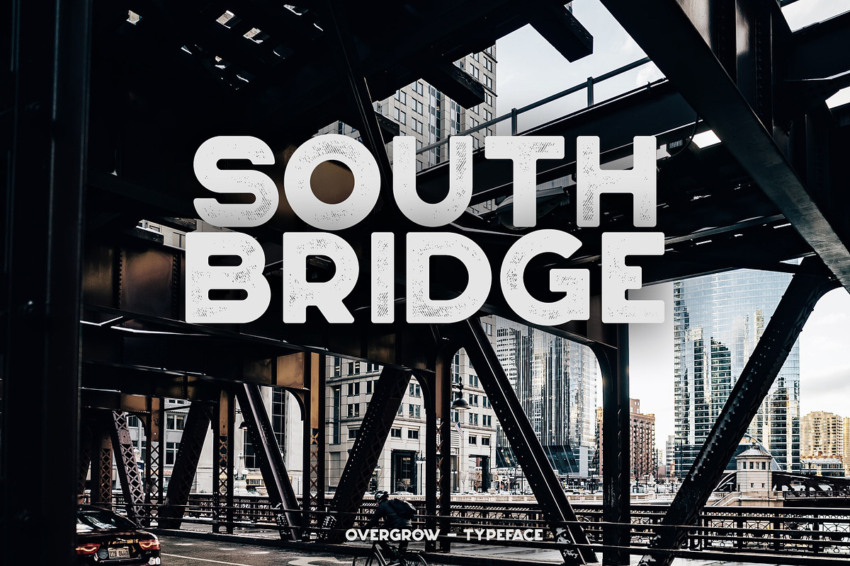 Overgrow Typeface, a Font by Revorklabs