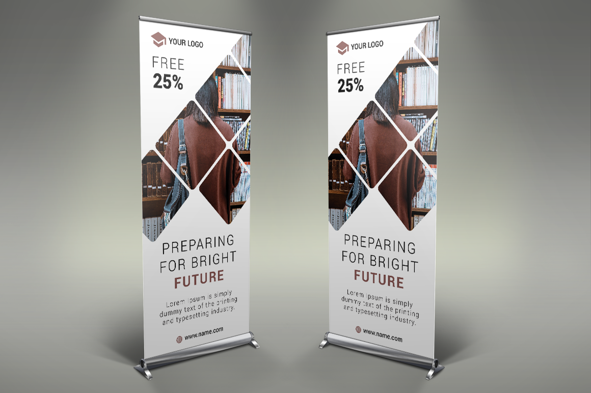 University - Roll Up Banner, a Presentation Template by Creatricks