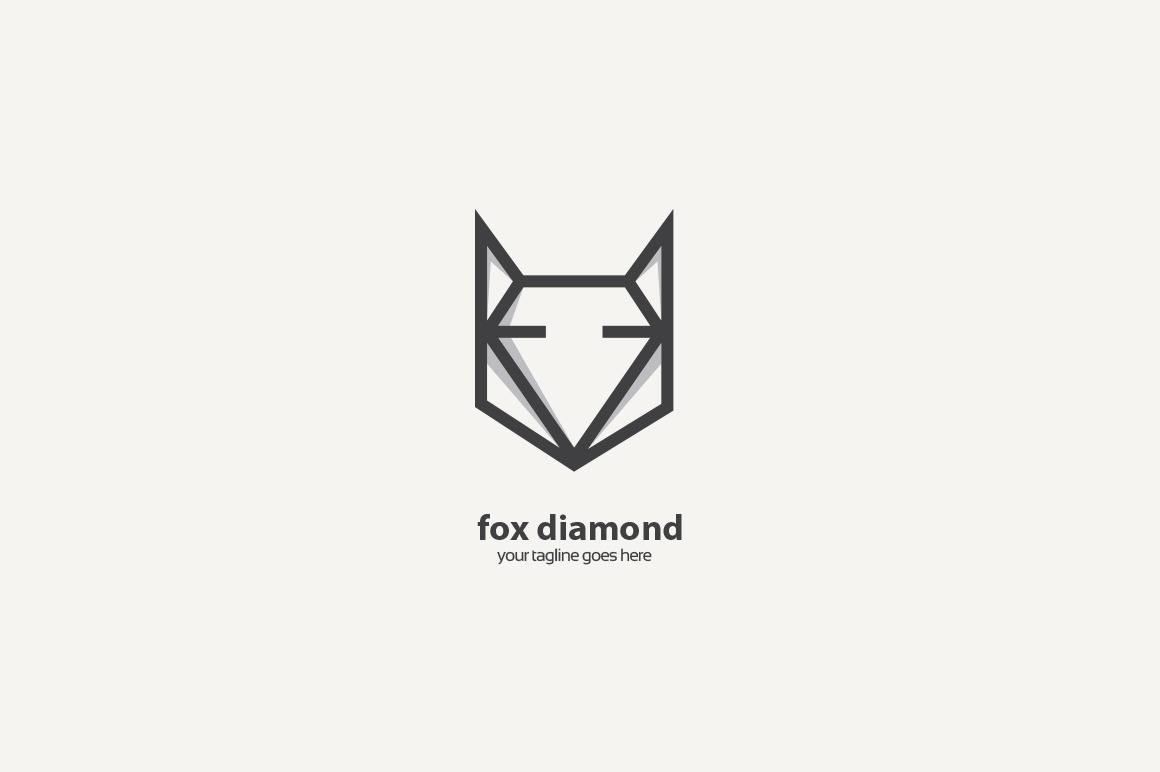 Fox Diamond logo, a Branding & Logo Template by CAIRON CREATIVESTUDIO