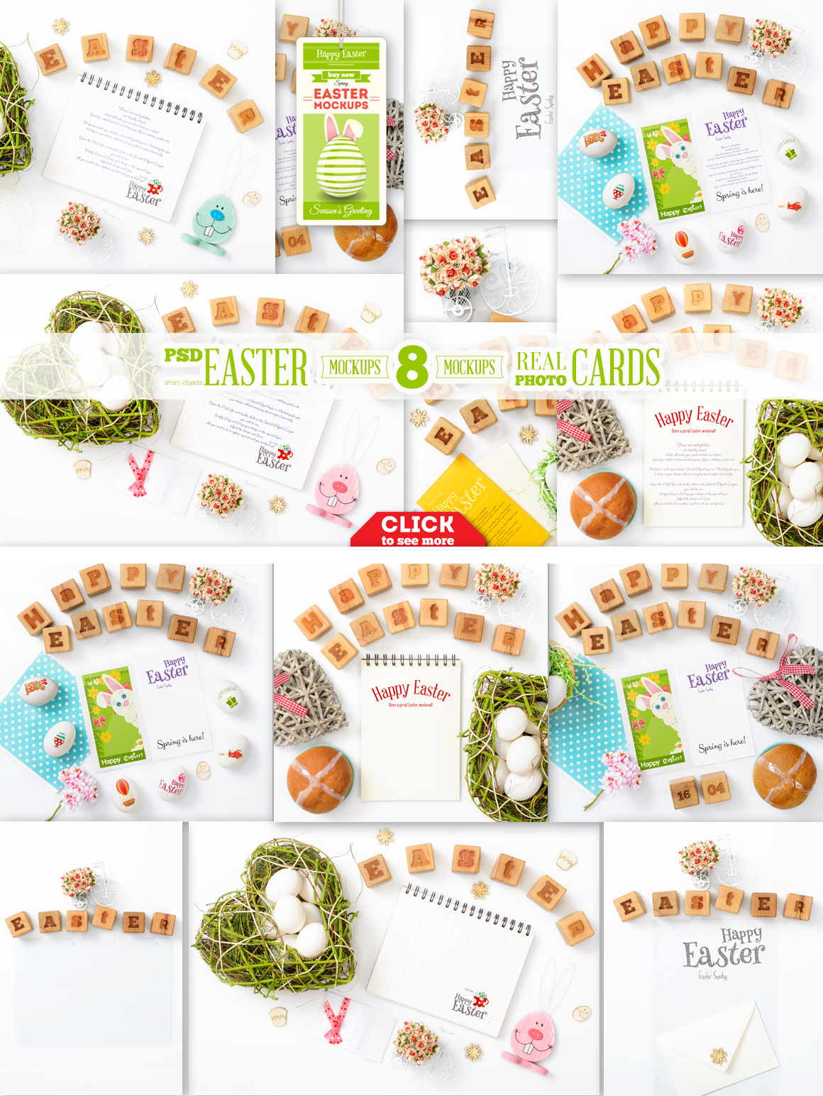 Easter Mockup, a Product Mockup by ELFIVETROV DESIGN