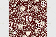 cogwheel pattern., a Pattern Graphic by IllustrationArtShop