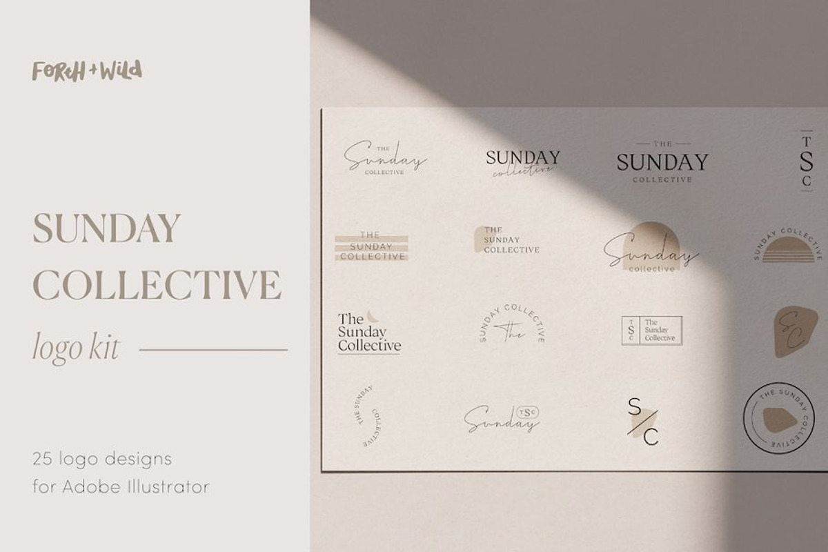 Ultimate Modern Logo Bundle, a Branding & Logo Template by Forth and Wild