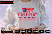 freedom SVG cut file, an Object Graphic by DesignRaw