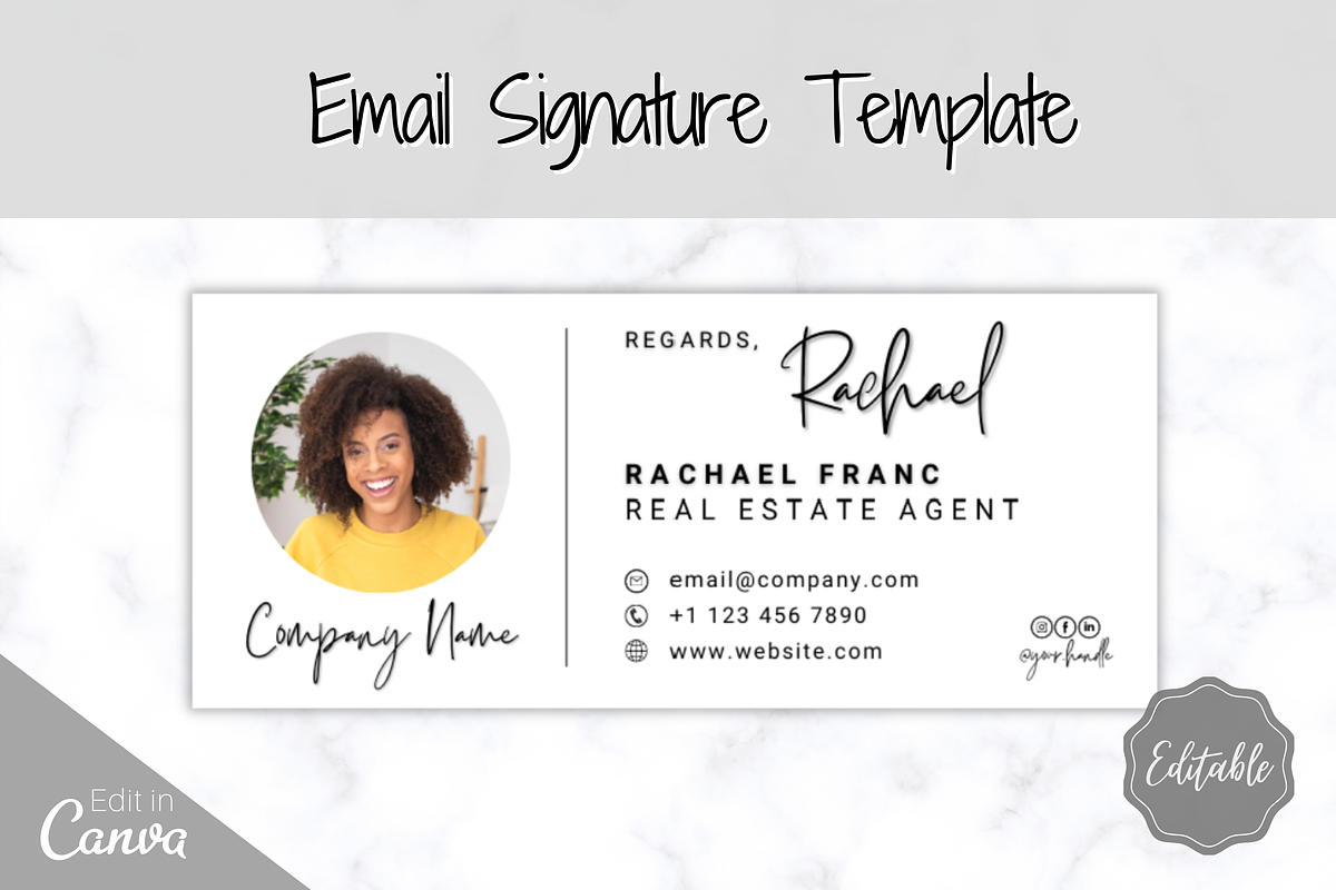 Email Signature Template BUNDLE V2