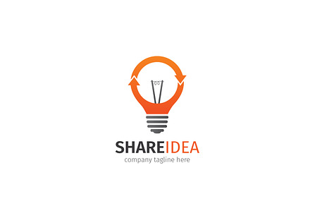 Data Share Logo, a Branding & Logo Template by XpertgraphicD