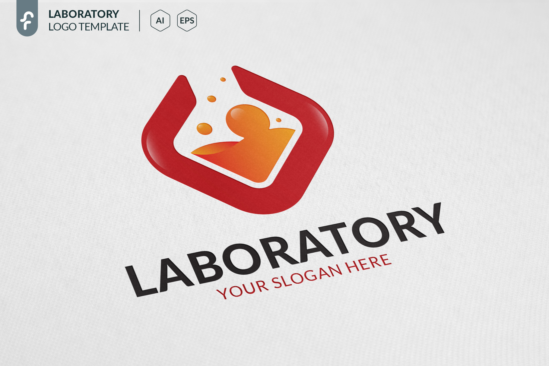 Laboratory Logo, a Branding & Logo Template by ft.studio | Creative Market