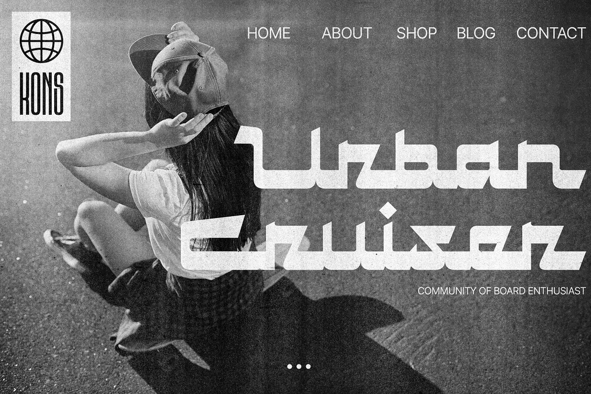 Reisar - Urban Experimental Fonts, a Font by Konstantine Studio