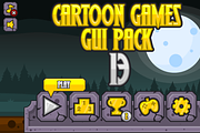Cartoon Games GUI Pack 13, a Templates & Theme by pzUH