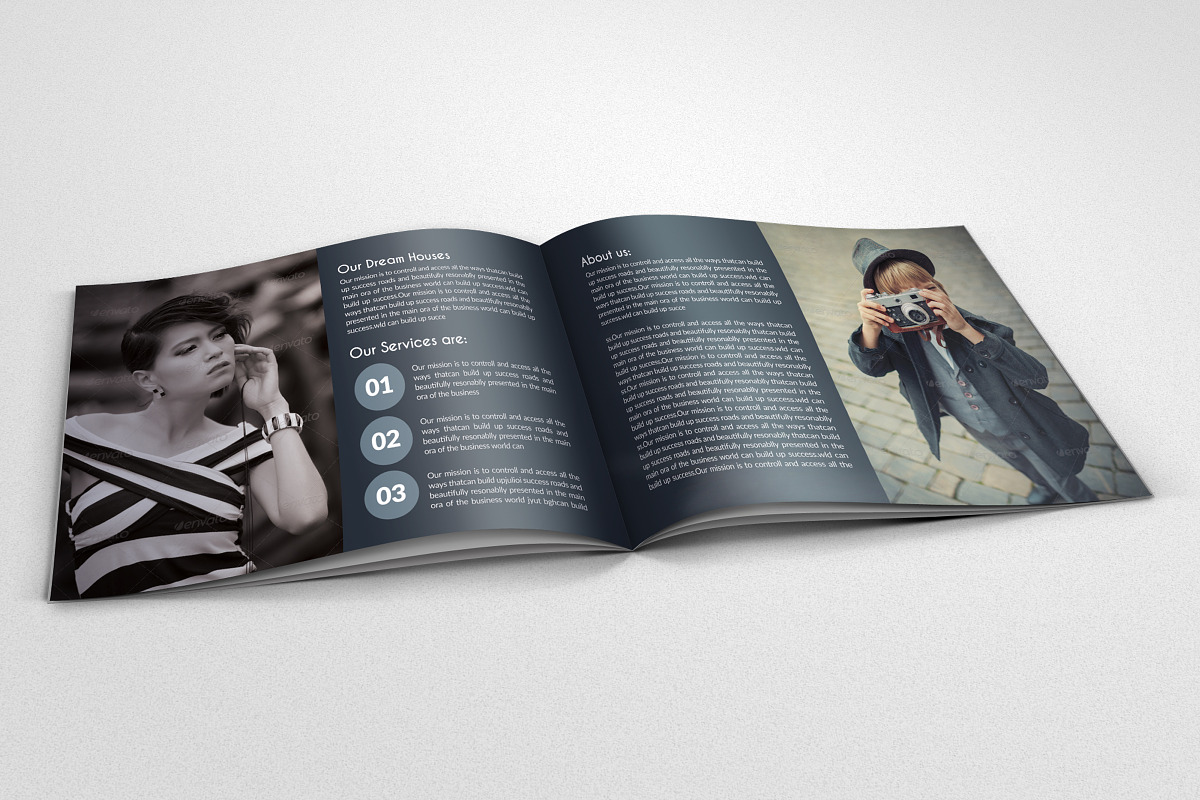 16 Pages Bi Fold Brochure Catalog, a Brochure Template by Business Flyers