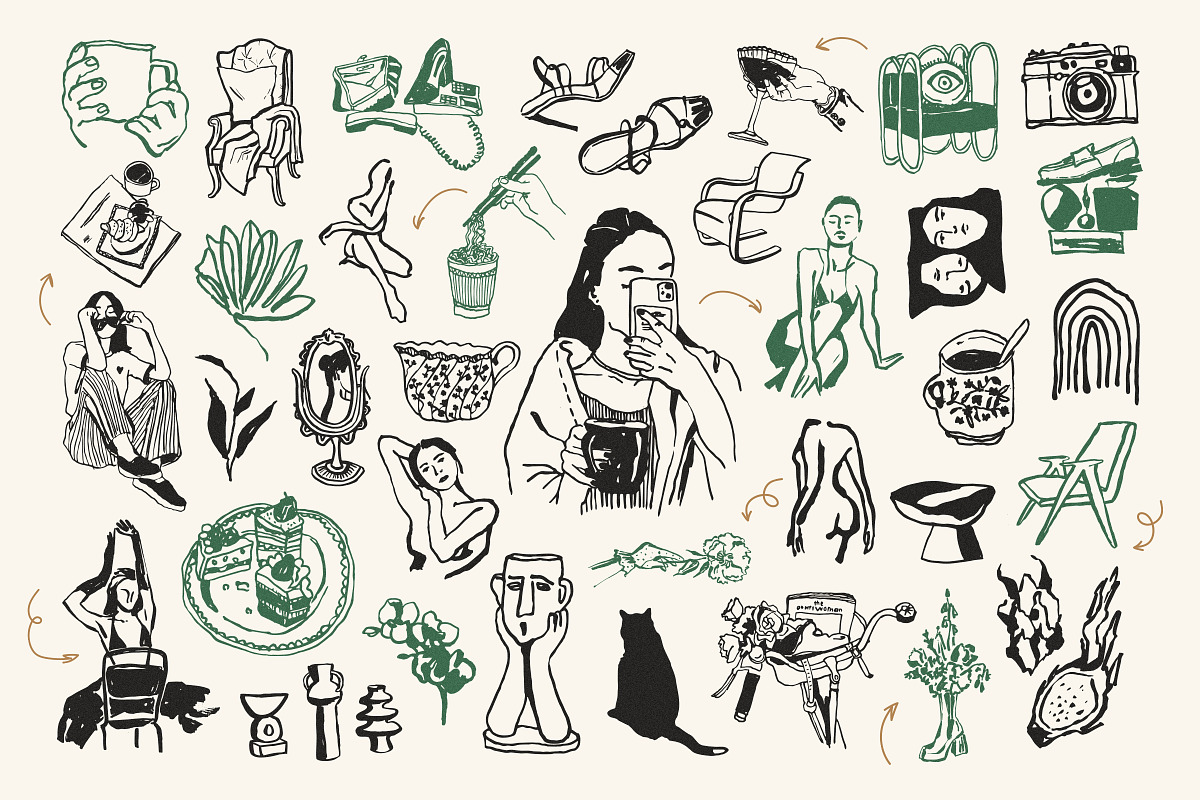 Modern Art Illustrations
