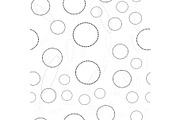 Abstract circle seamless pattern | Textures ~ Creative Market