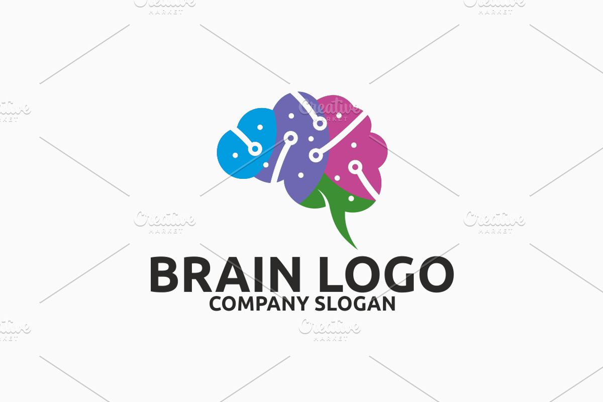 Brain Logo, a Branding & Logo Template by Brandlogo
