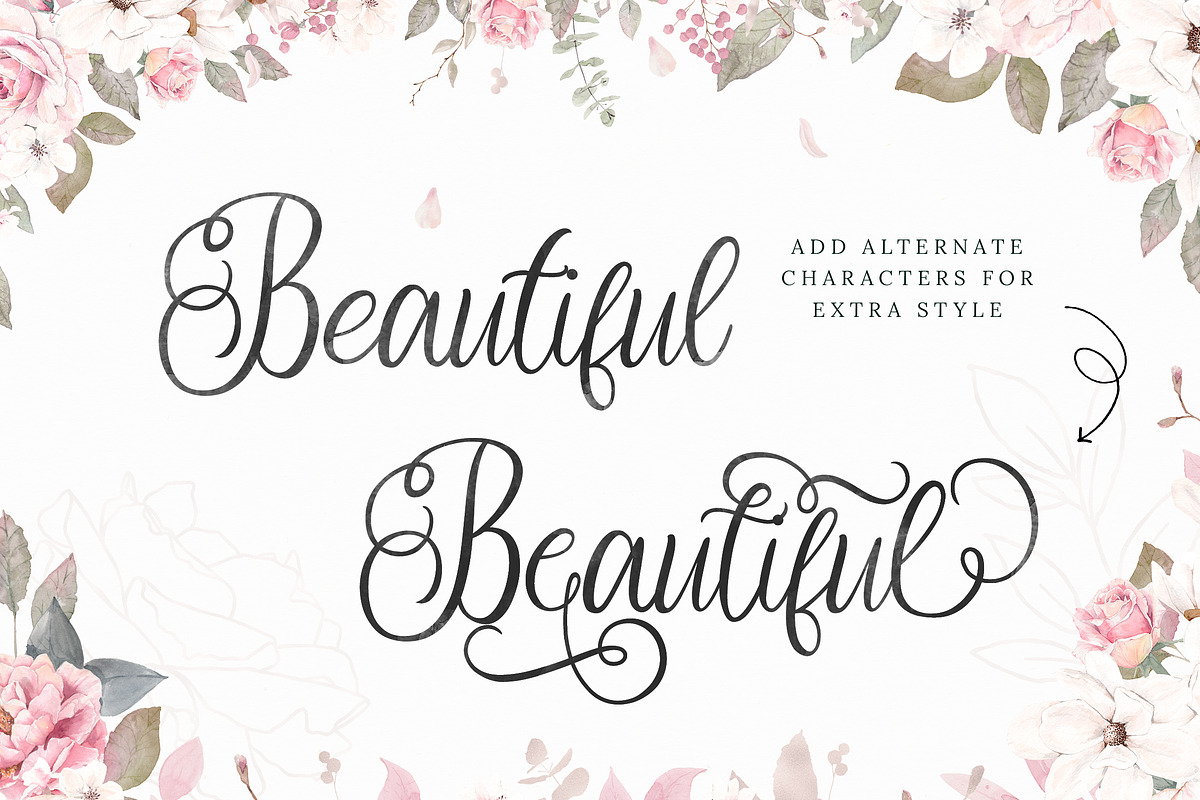 Wedding Script Font, a Script Font by Salt & Pepper Designs