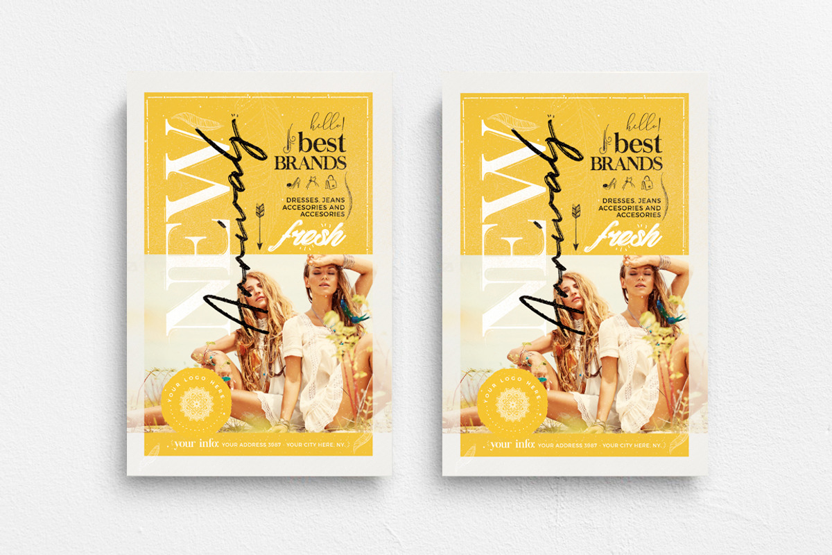 New Arrivals - Fashion Flyer, a Flyer Template by Touringxx Creative Studio