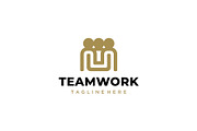 People Teamwork Logo, a Branding & Logo Template by Buqancreative