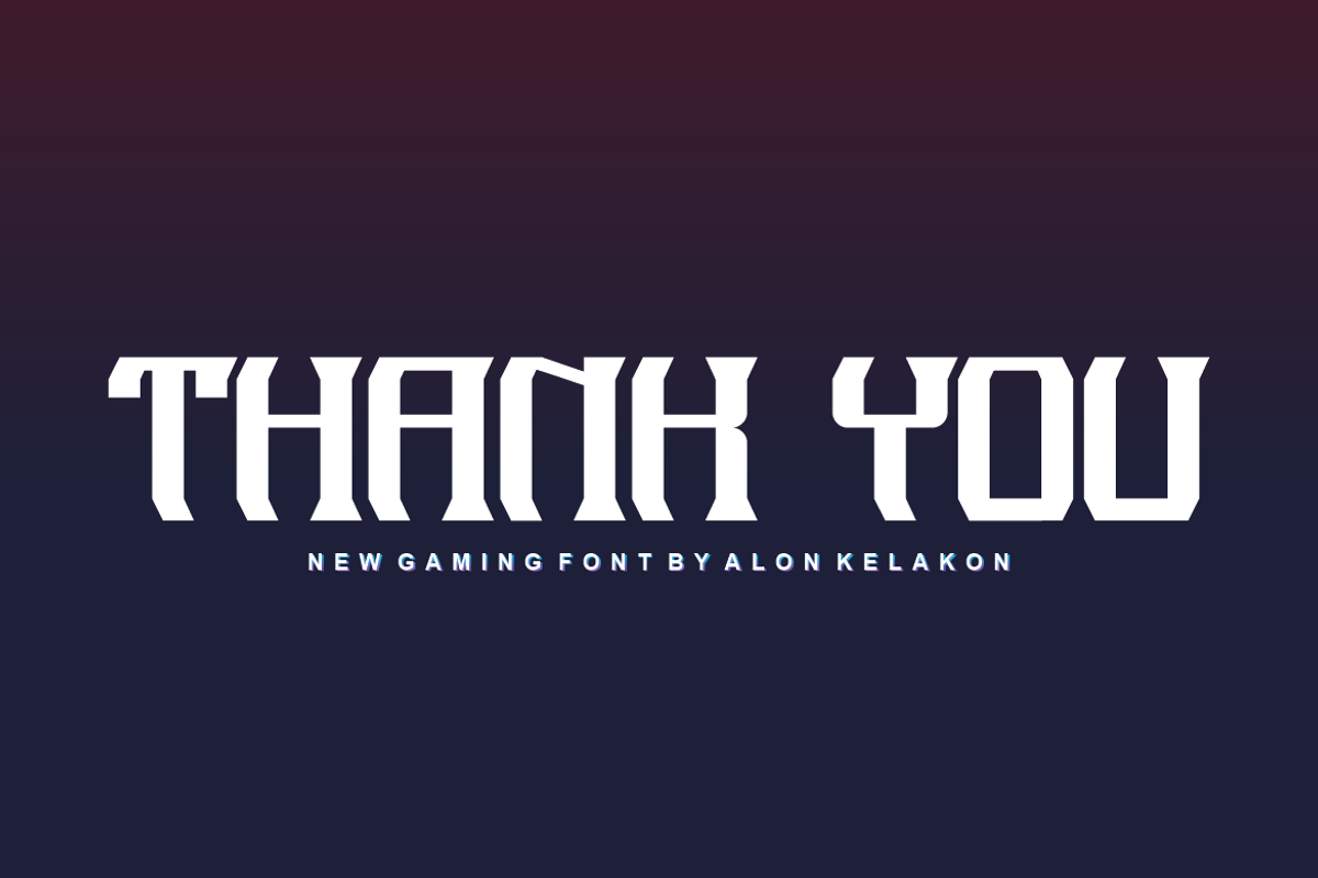 Aegis Gaming Font, a Serif Font by alon kelakon