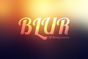 Blur Backgrounds Pack, a Texture Graphic by Graphicon