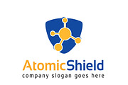 Atomic Shield Logo, a Branding & Logo Template by Mariyana