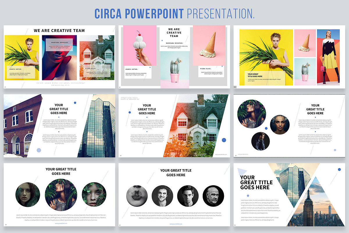 Circa Powerpoint Template, a Presentation Template by Azad Creative
