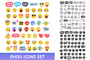 Emoji Icons Set, an Emoji Icon by Graphixmania