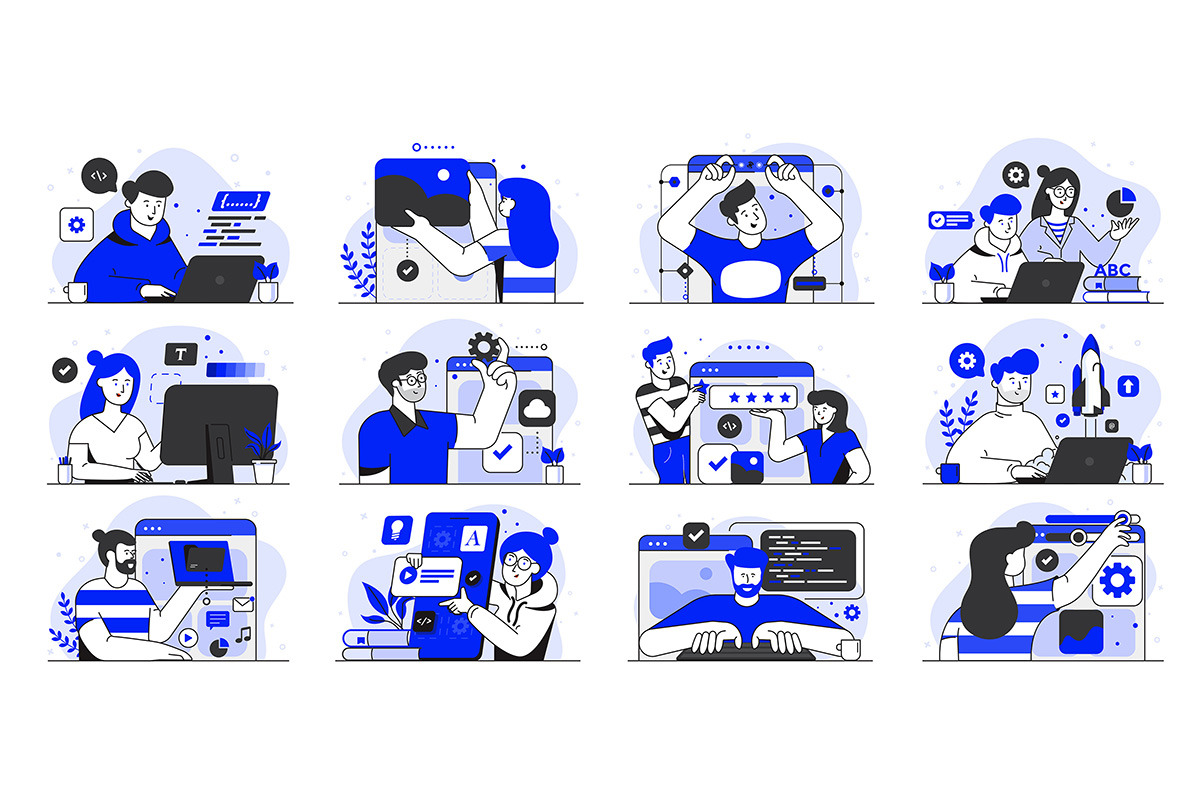 Design and Development illustrations, an Education Illustration by ...