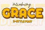 Grace - Display Font | Creative Market