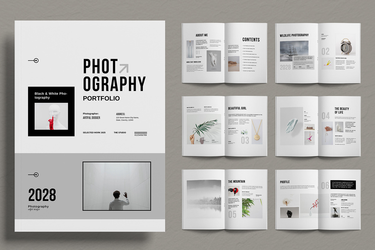 Photography Portfolio Template