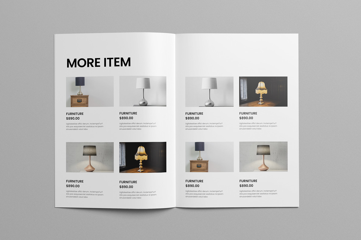 Product Catalog Brochure, a Brochure Template by Pixelpick