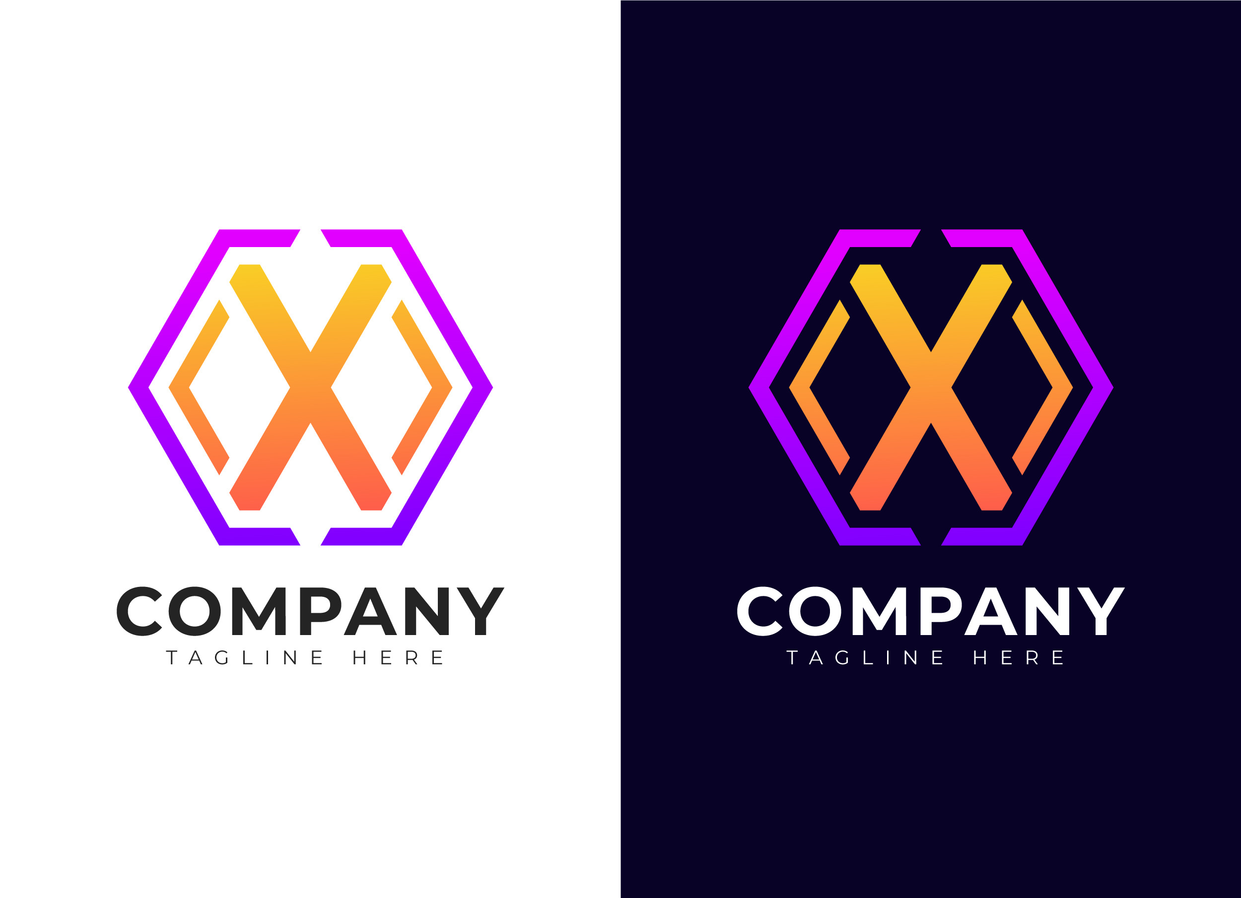 Letter x logo design template | Creative Market