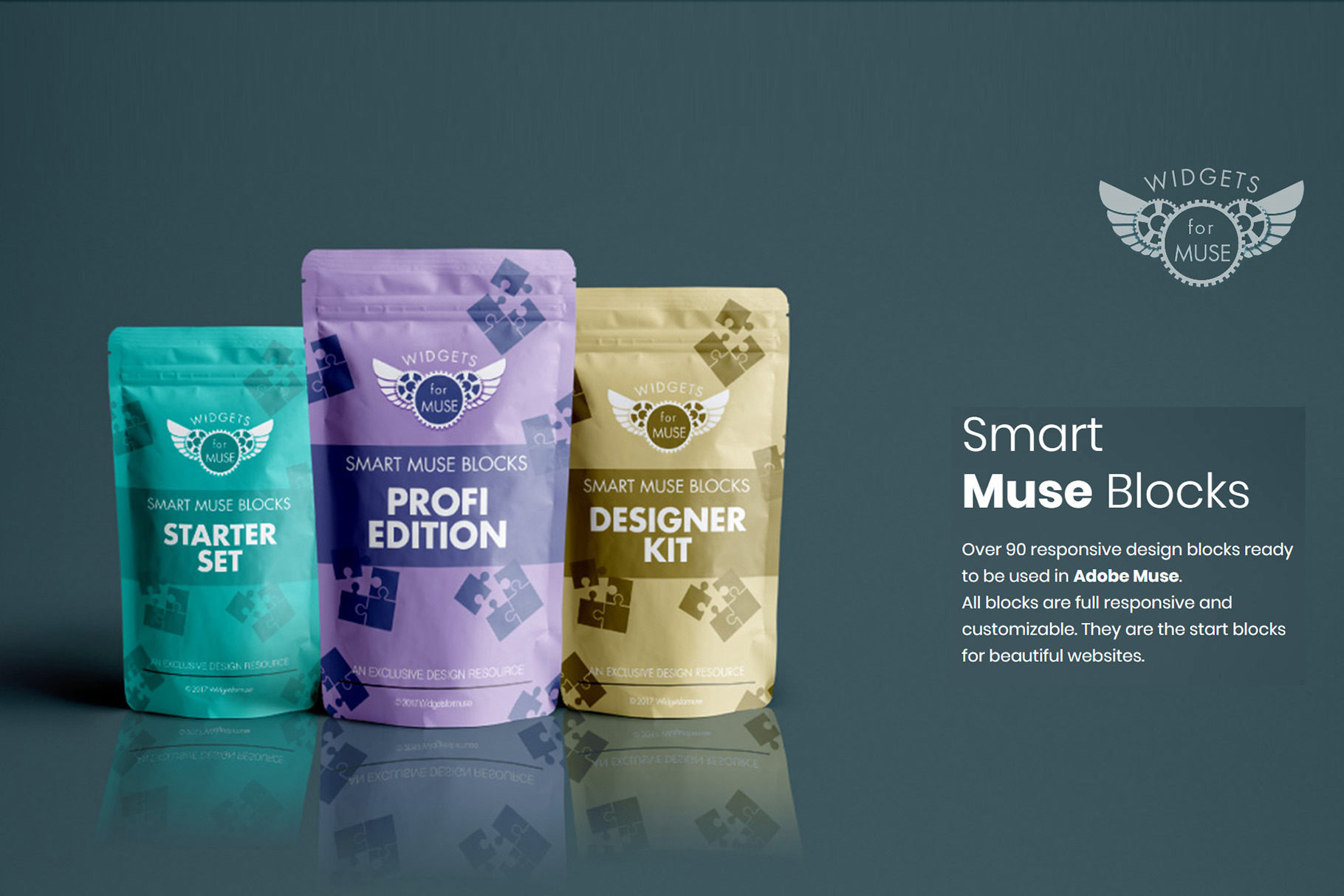 Smart Muse Blocks - Profi Edition, an UI Kit Template by Spark Tools ...